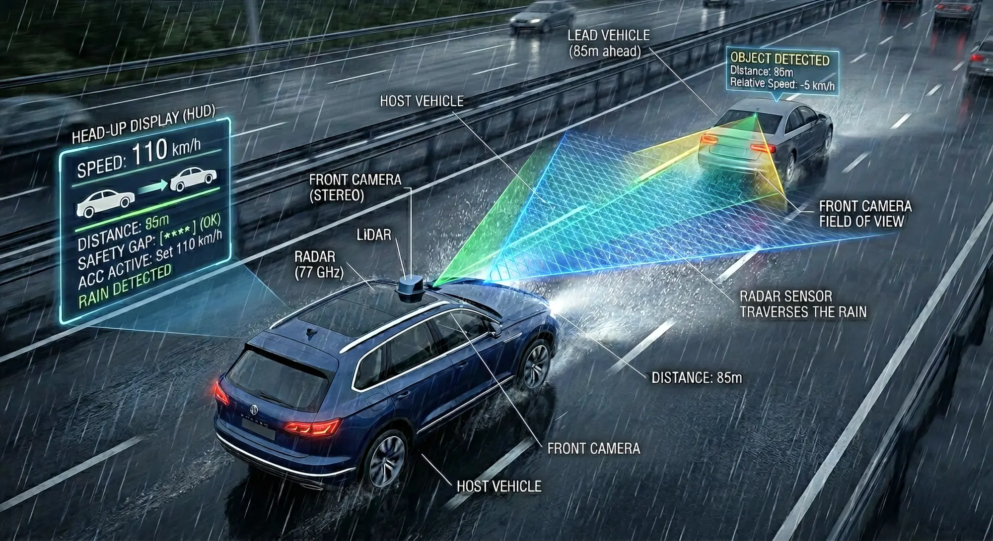 ACC Evo: Adaptive Cruise Control on Low-Grip Surfaces | Easyrain